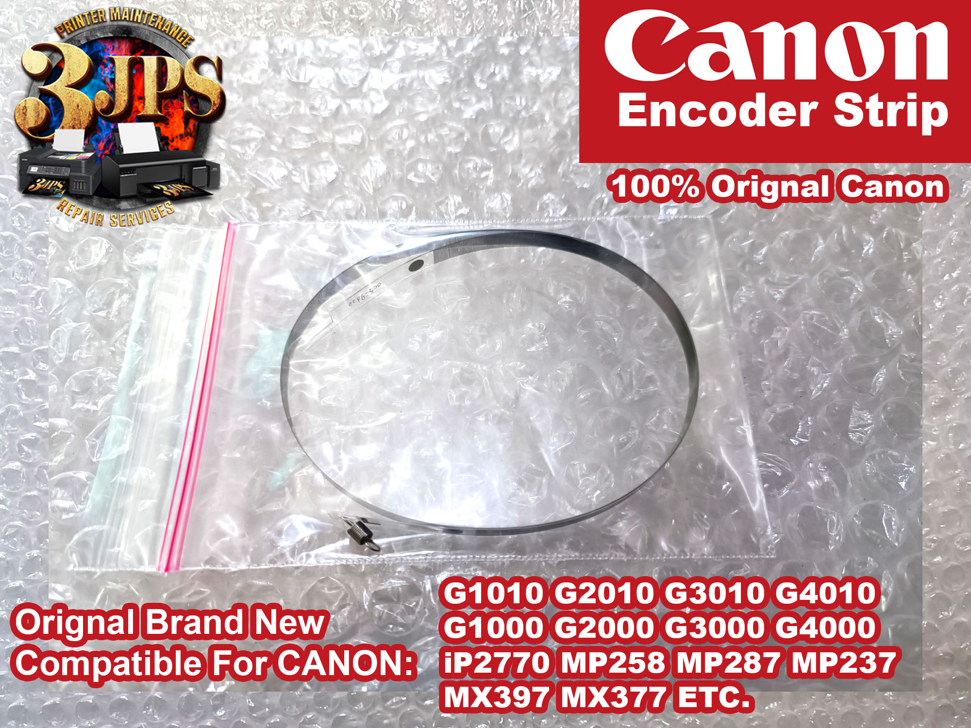 Original Canon Encoder Strip For Canon G1000 G1010 G2000 G2010 G3000 ...