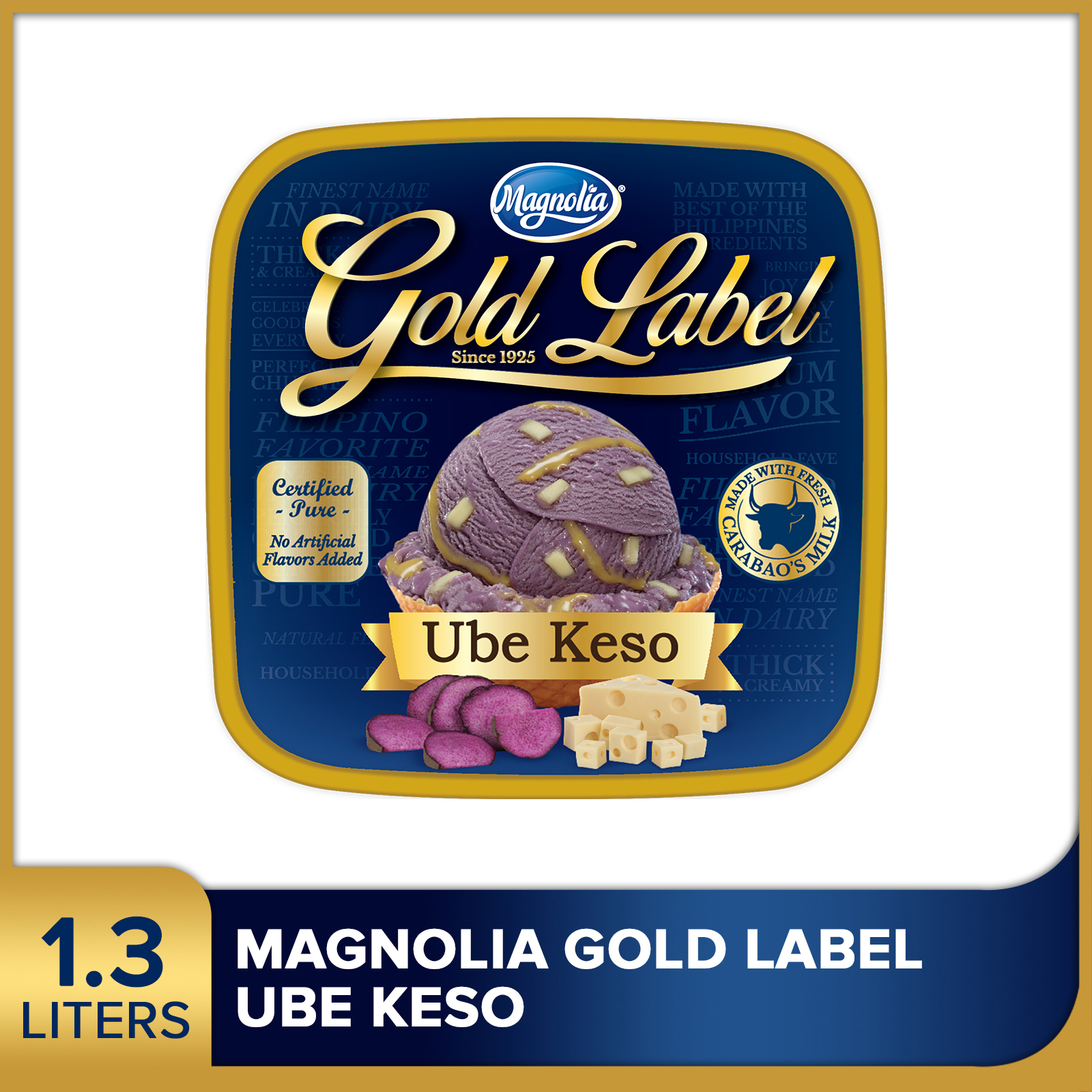 Magnolia Gold Label Ube Keso 1.3 L | Lazada PH
