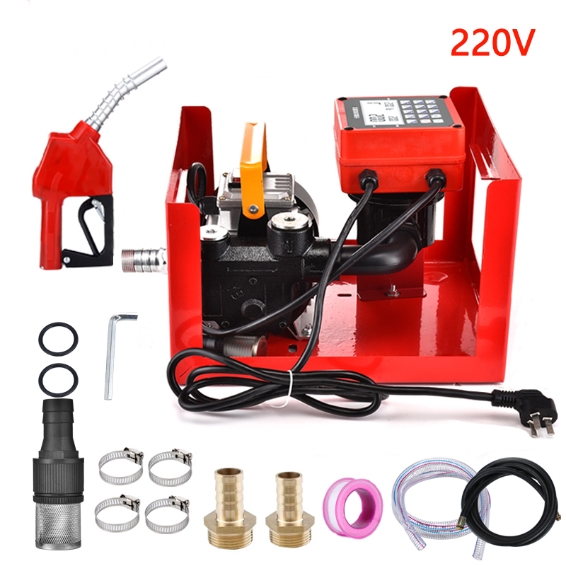VARRT NEW Diesel pump tool set 12V/24V/220V Diesel Fuel Transfer Pump ...