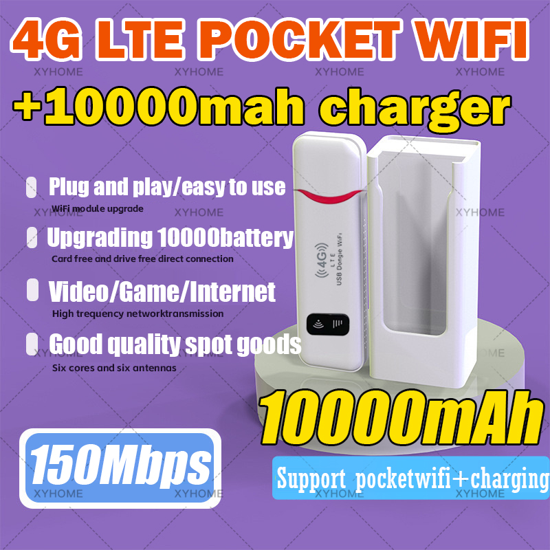 【5200mah/10000mah】PowerBank for Mobile WiFi Charging Bank 10000Mah ...
