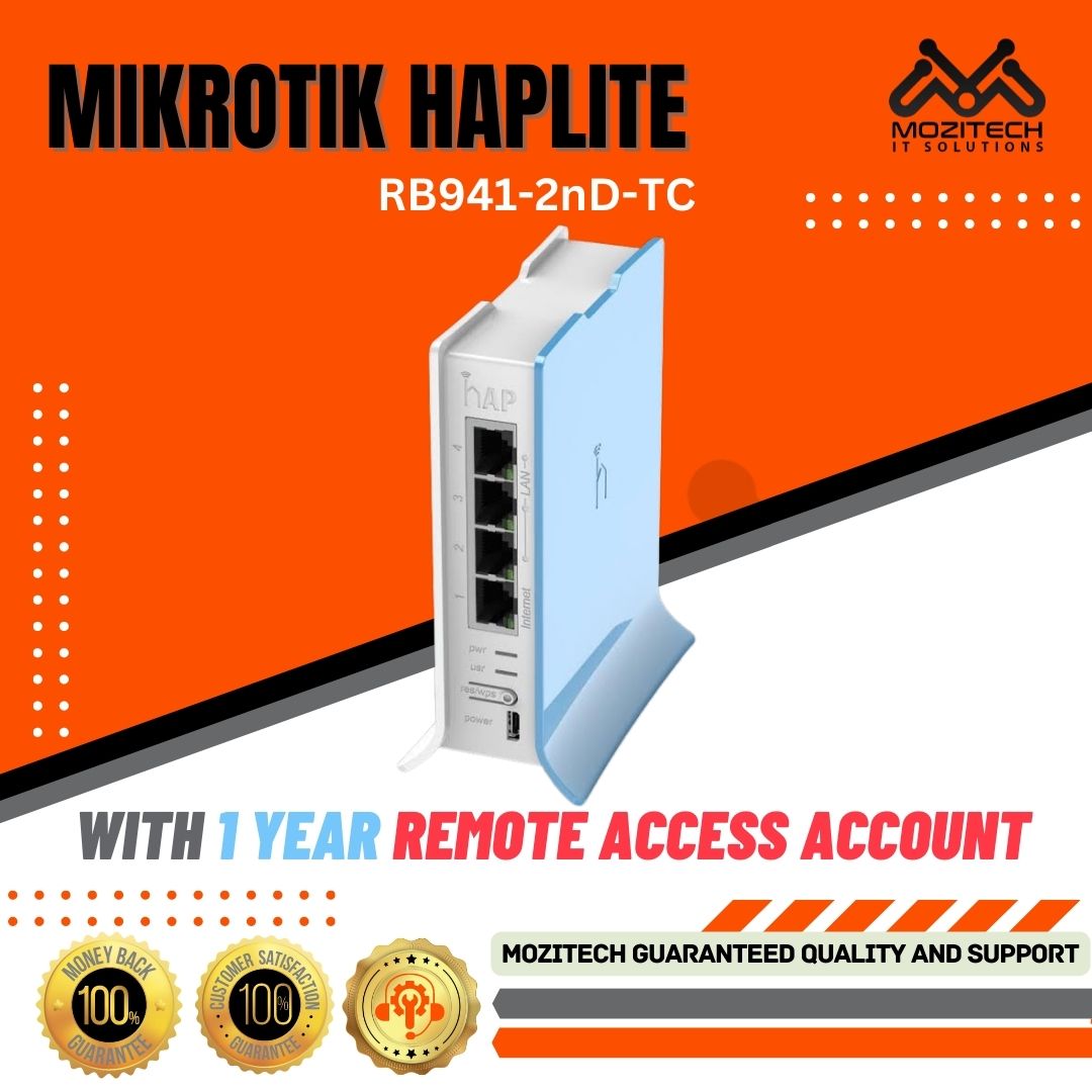 Haplite Mikrotik RB941 - 2nD-TC Mikrotik hAP Lite - Free 1 Year Remote ...