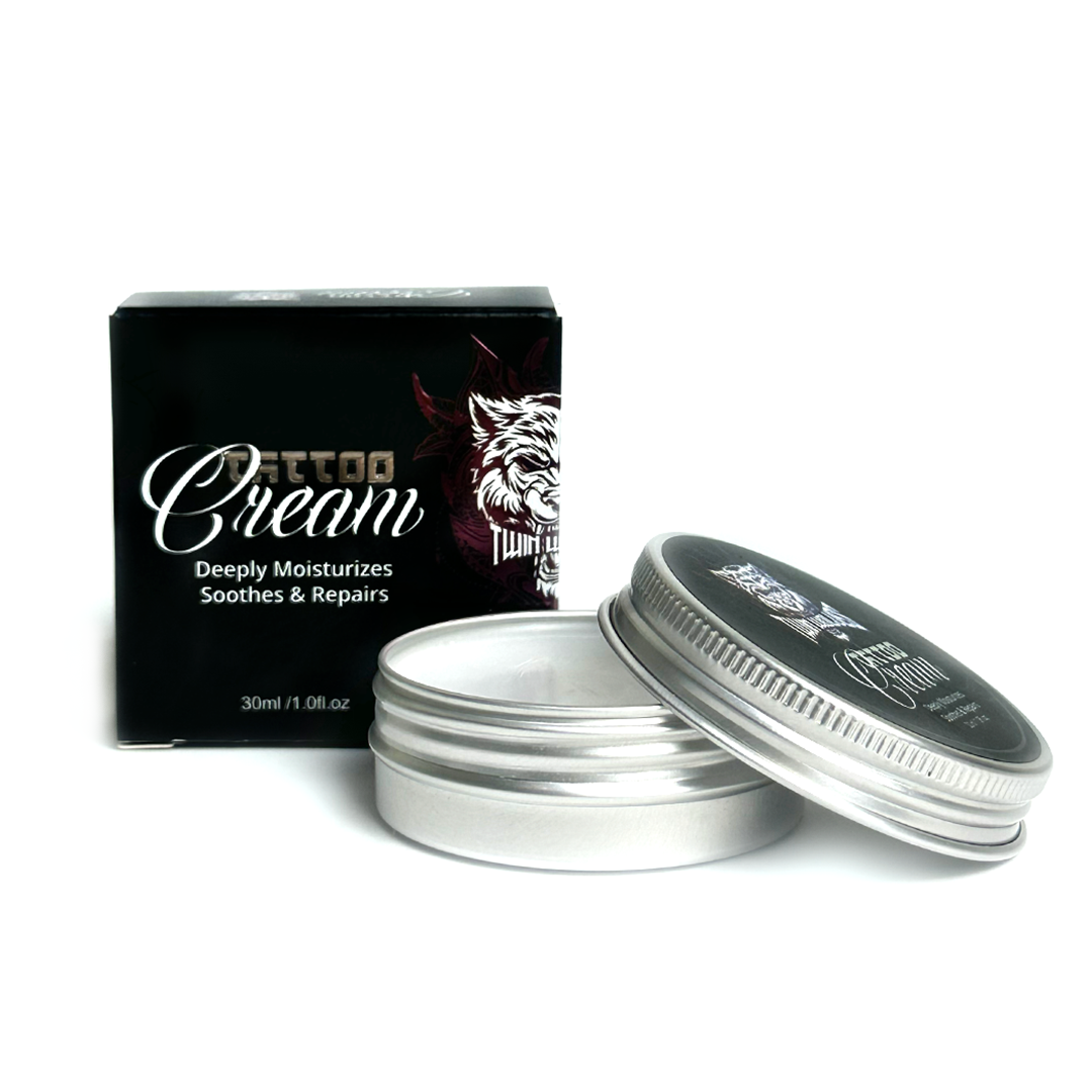 Twin Wolves Luxury Tattoo Aftercare Duo | Heals, Restores, Revitalizes ...