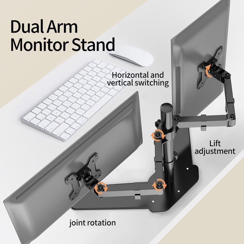 Monitor mount Stand 17"-32" Single Arm Monitor Desk Mount Stand 2022 ...