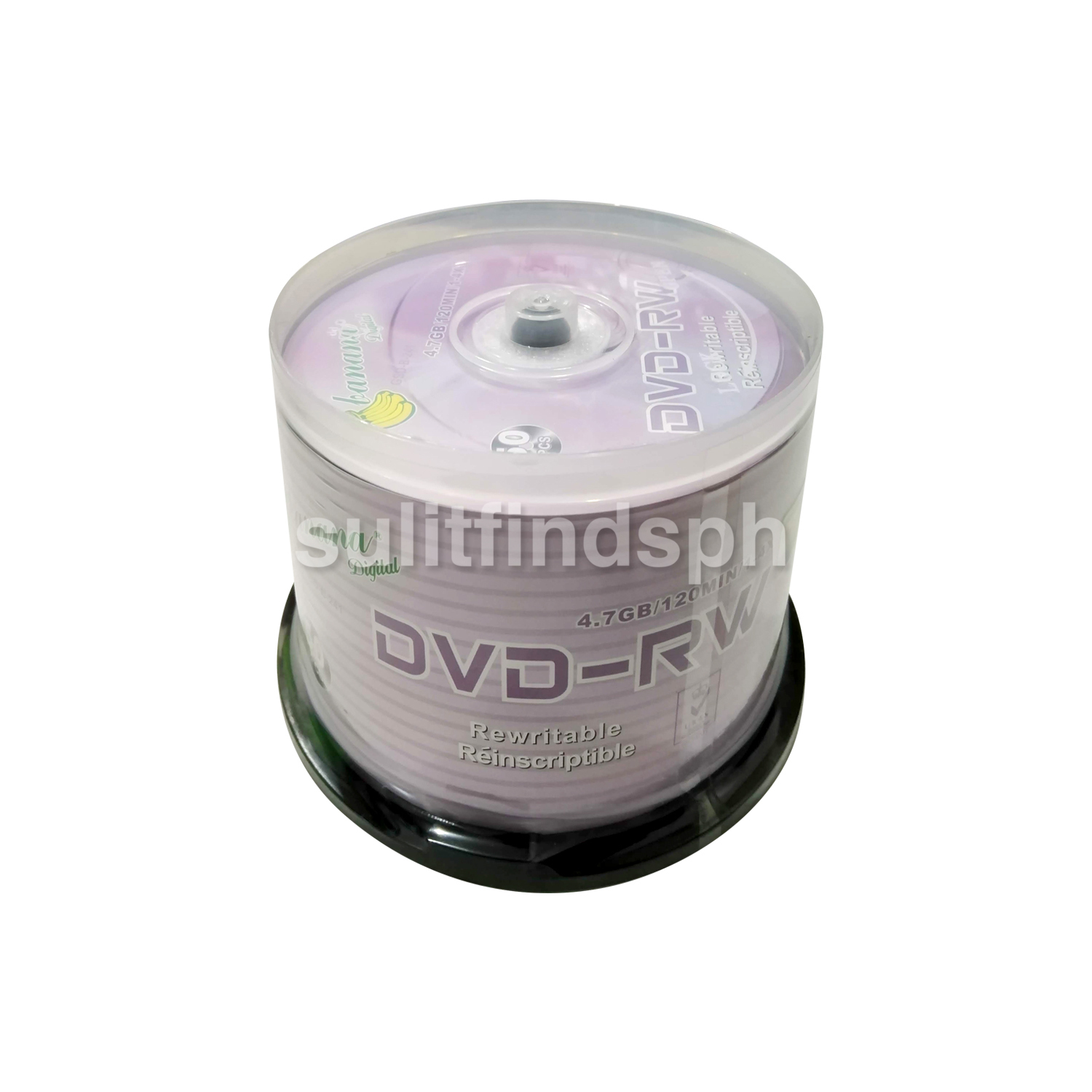 (Variation) Banana Digital CD-RW / DVD-RW / Spindle(50pcs.) | Lazada PH