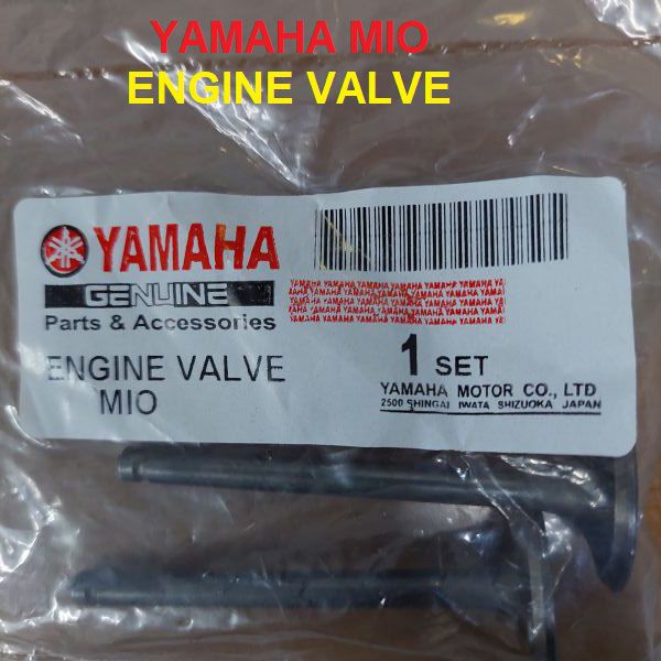 [KV] Mio Sporty / Soulty Genuine ENGINE VALVE SET KIT (INTAKE / EXHAUST ...