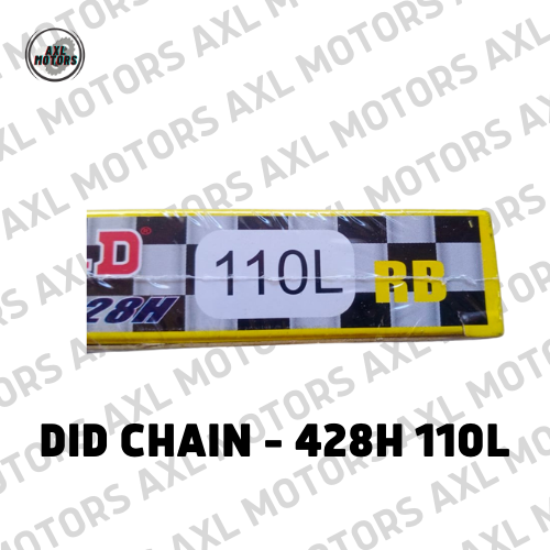 DID MOTORCYCLE CHAIN HEAVY DUTY (428 CHAIN 110L-120L-130L) | Lazada PH