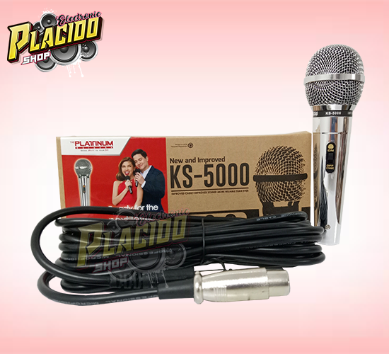 Platinum KS-5000 Heavy Duty Wired Microphone | Lazada PH