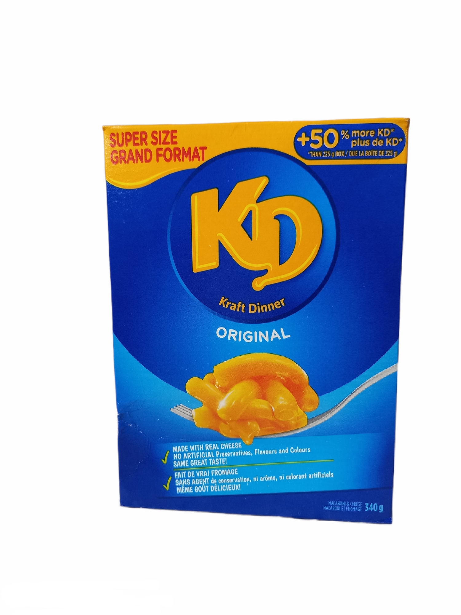 KD Kraft Dinner Original Macaroni and Cheese, 340g | Lazada PH