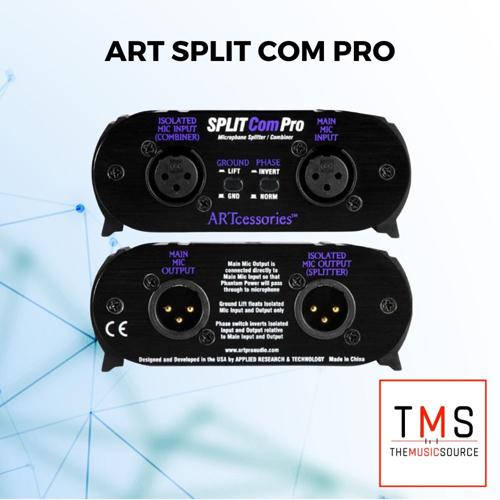 Art Splitcom Pro 2 Way Mic Splitter Mic Combiner Lazada Ph
