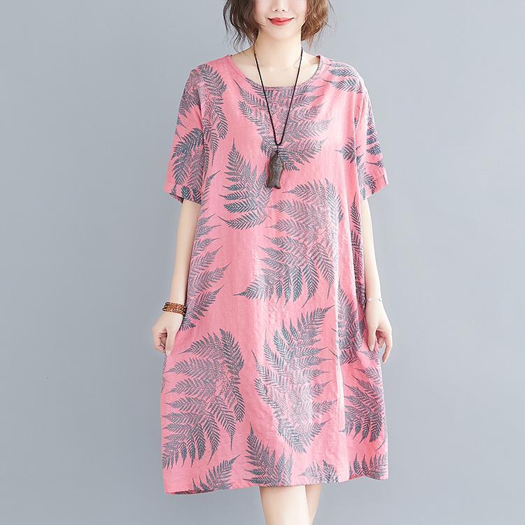 Maikling manggas na damit pambabae sa tag-araw bagong uso sa pagpi ...