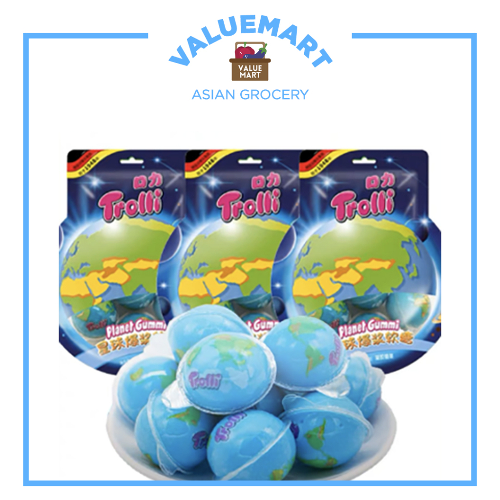 Trolli Planet Gummy Candies with Berry Jelly Filling (3 pieces) - 54 ...