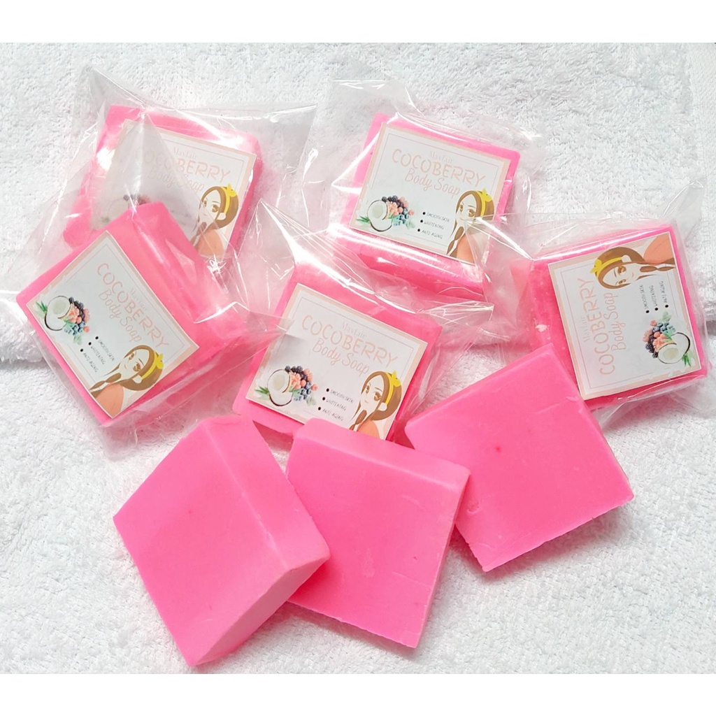 ODS Cocoberry Essence Soap Trial Pack Soap 60g whiten smooth anti aging ...