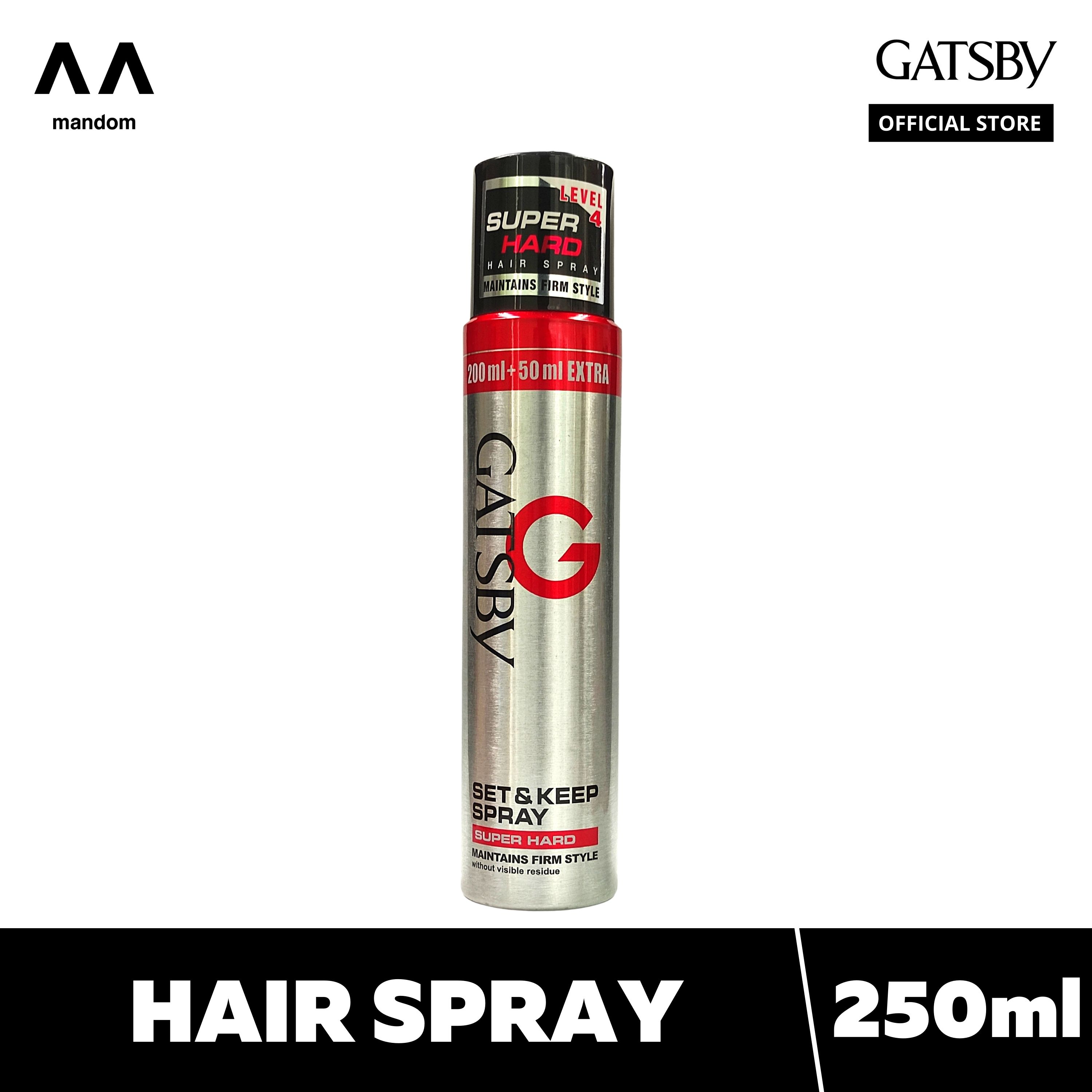 GATSBY SET & KEEP SPRAY SUPER HARD 250ml | Lazada PH