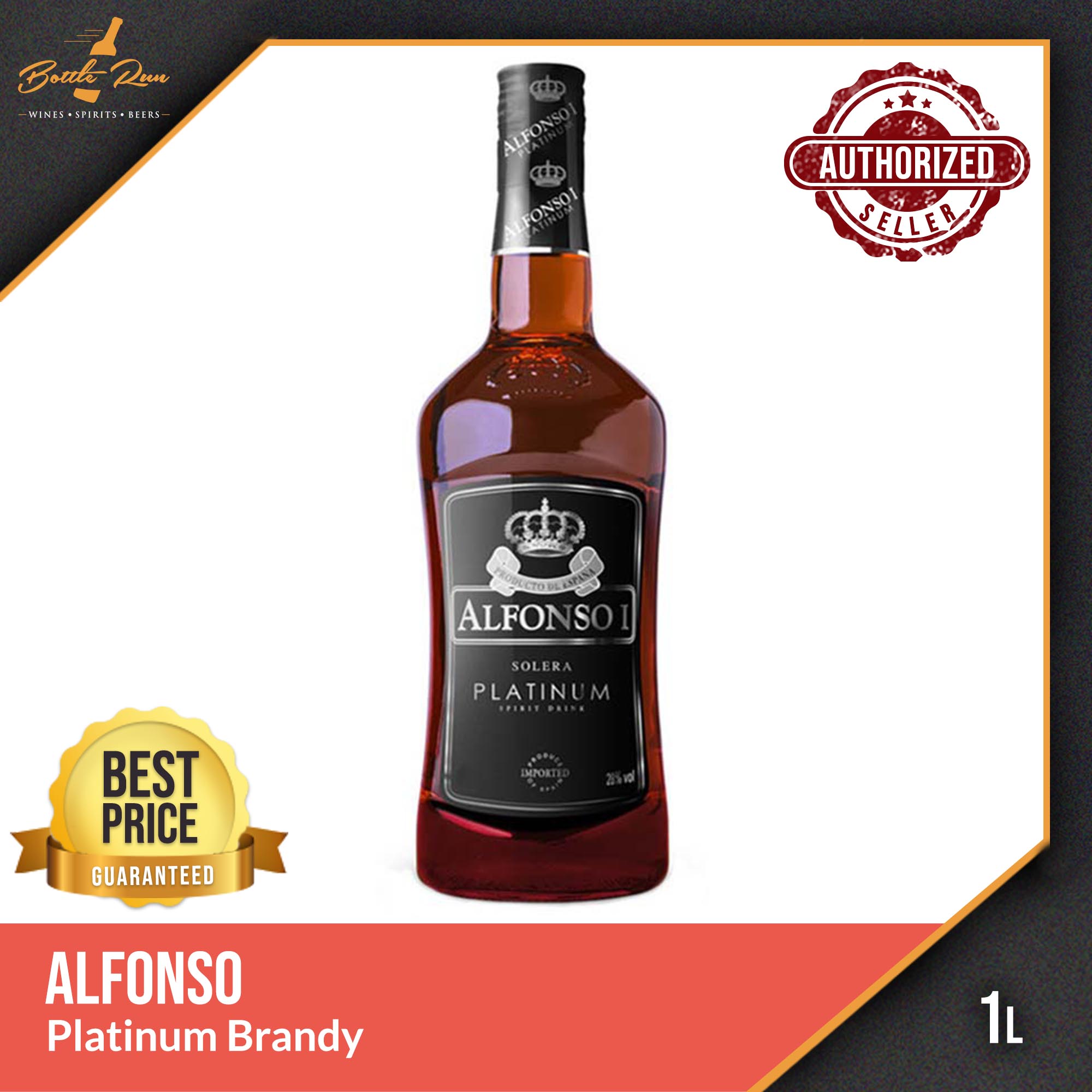Alfonso Platinum Brandy 1L | Lazada PH
