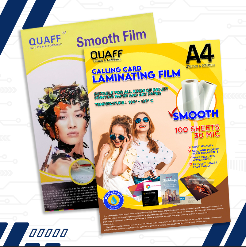 Risefully A4 Size QUAFF Calling Card Film 30 micron Hot lamination ...