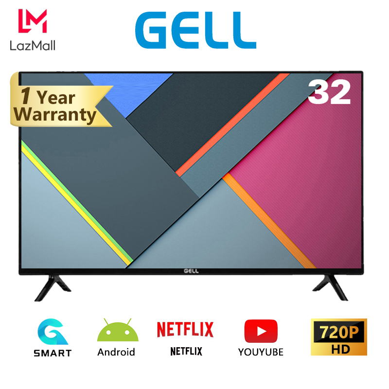GELL smart tv 32 inches on sale Android tv flat screen smart tv sale ...