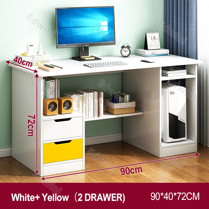 【COD】 Multifunction Study Table Computer Table Desk for Study Office ...