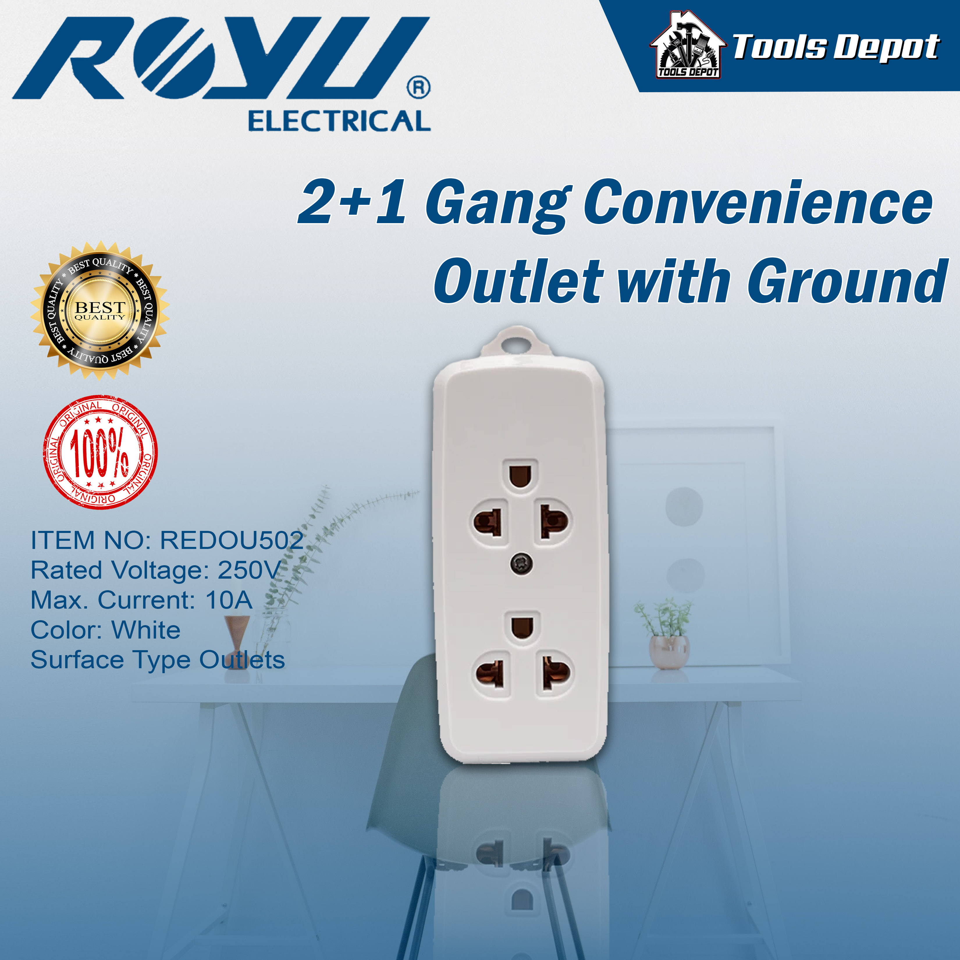 ROYU EXTENSION OUTLETS | Lazada PH