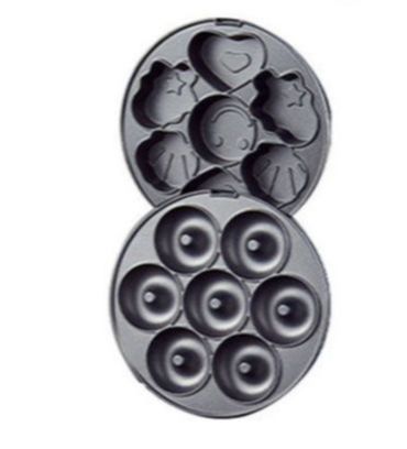 Sandwich machine detachable 3-in-1 waffle donut machine cartoon cake ...