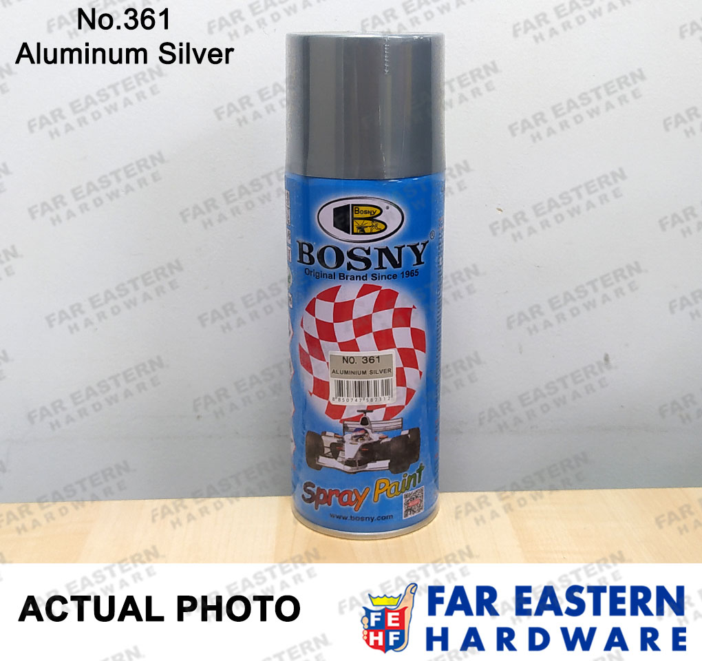 BOSNY Acrylic Spray Paint Red | Black | Blue | Green | Gray | White ...