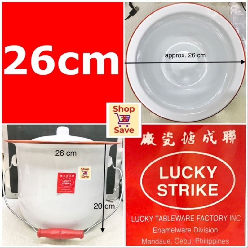 【Ready Stock】 HEAVY DUTY ARINOLA ENAMEL CHAMBER POT LUSA SARTIN ARINOLA ...