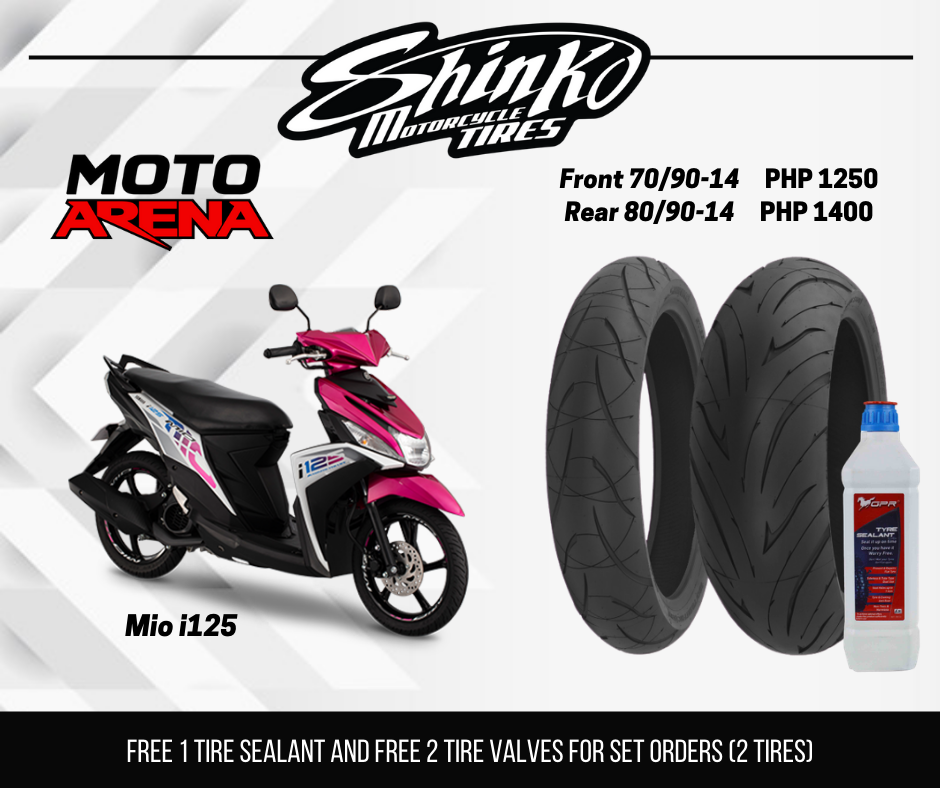 Shinko Tire Verge 016 For Yamaha Mio I125 Mio Sporty Mio Soulty