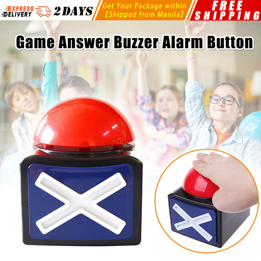 ️【Fast Delivery】Game Answer Buzzer Game Buzzer Alarm Sound Play Button ...