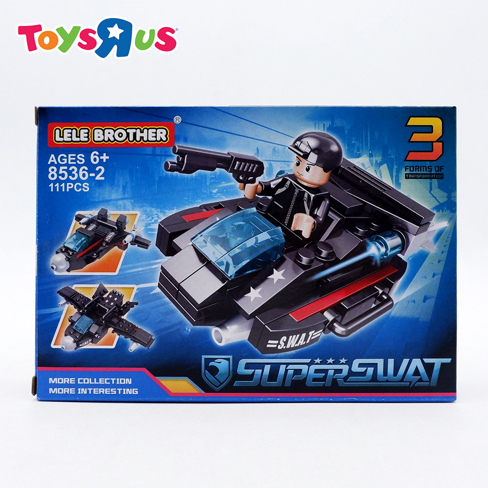 Lele Brother Building Blocks 8536-2 Super Swat Vehicle (111pcs) | Lazada PH