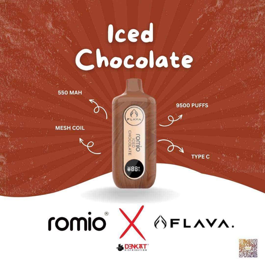 FLAVA x ROMIO 9500 Puffs | Lazada PH