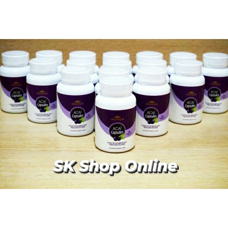 Organique Acai Berry Freeze-Dried Capsule 30 pcs. | Lazada PH