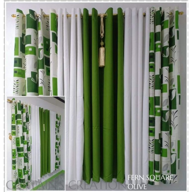 elegant design 5in 1 curtains | Lazada PH