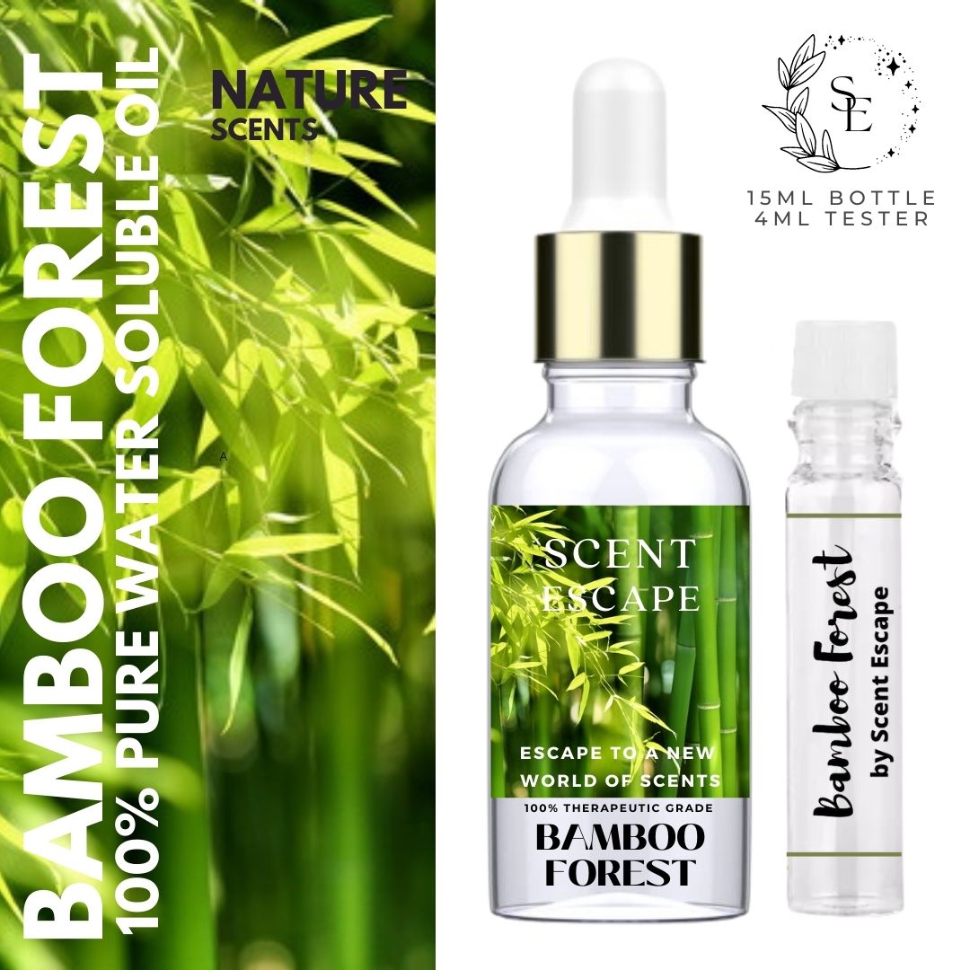 BAMBOO SCENTS Humidifier Water Soluble Oil / Aromatherapy Oil ...