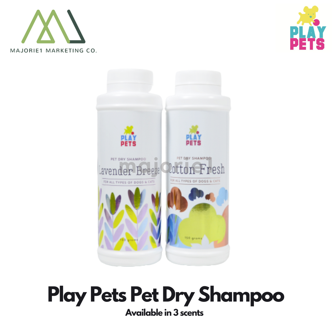 Play Pets Pet Dry Shampoo 150g (For Dogs and Cats) | Lazada PH