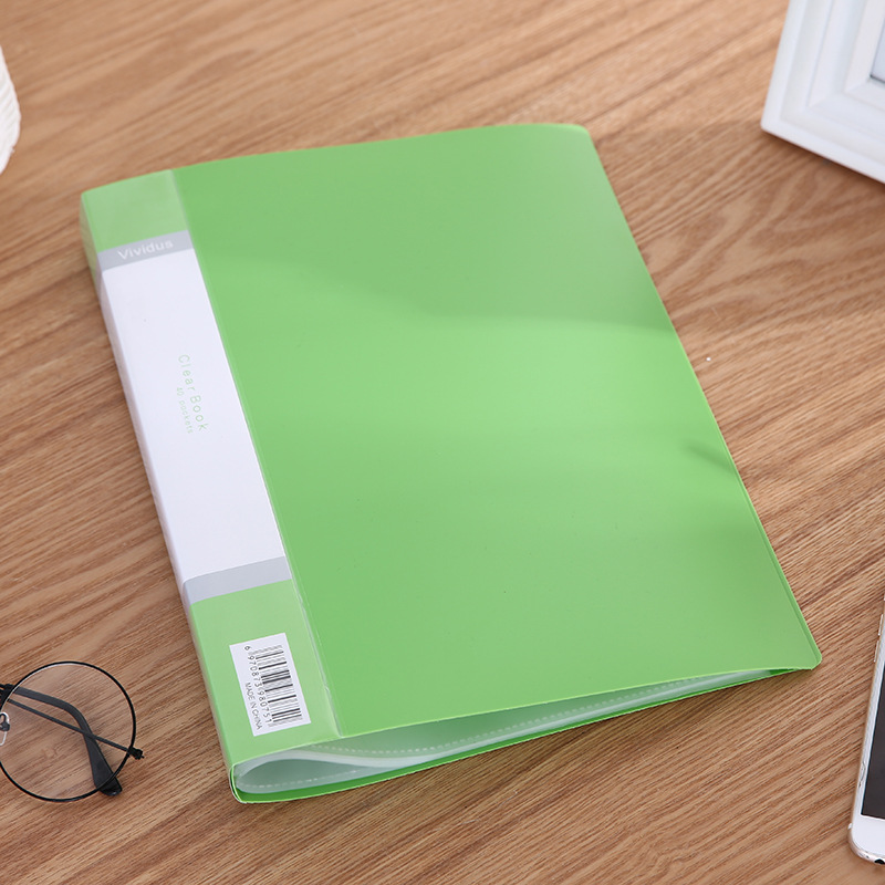 Display Book Clear book Non-Refillable Document Clearbook FC/Long 20/30 ...