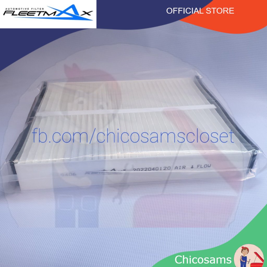 FLEETMAX Cabin Filter FCS9406 Nissan NP300 Navara/ Terra 2015-2020 | Lazada PH
