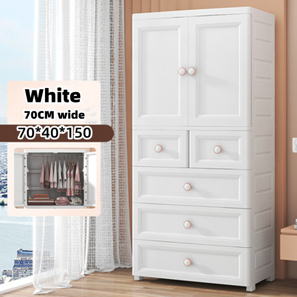SKYNNI Clothes Storage Cabinet Furniture Cabinet Large Cabinet 70cm ...