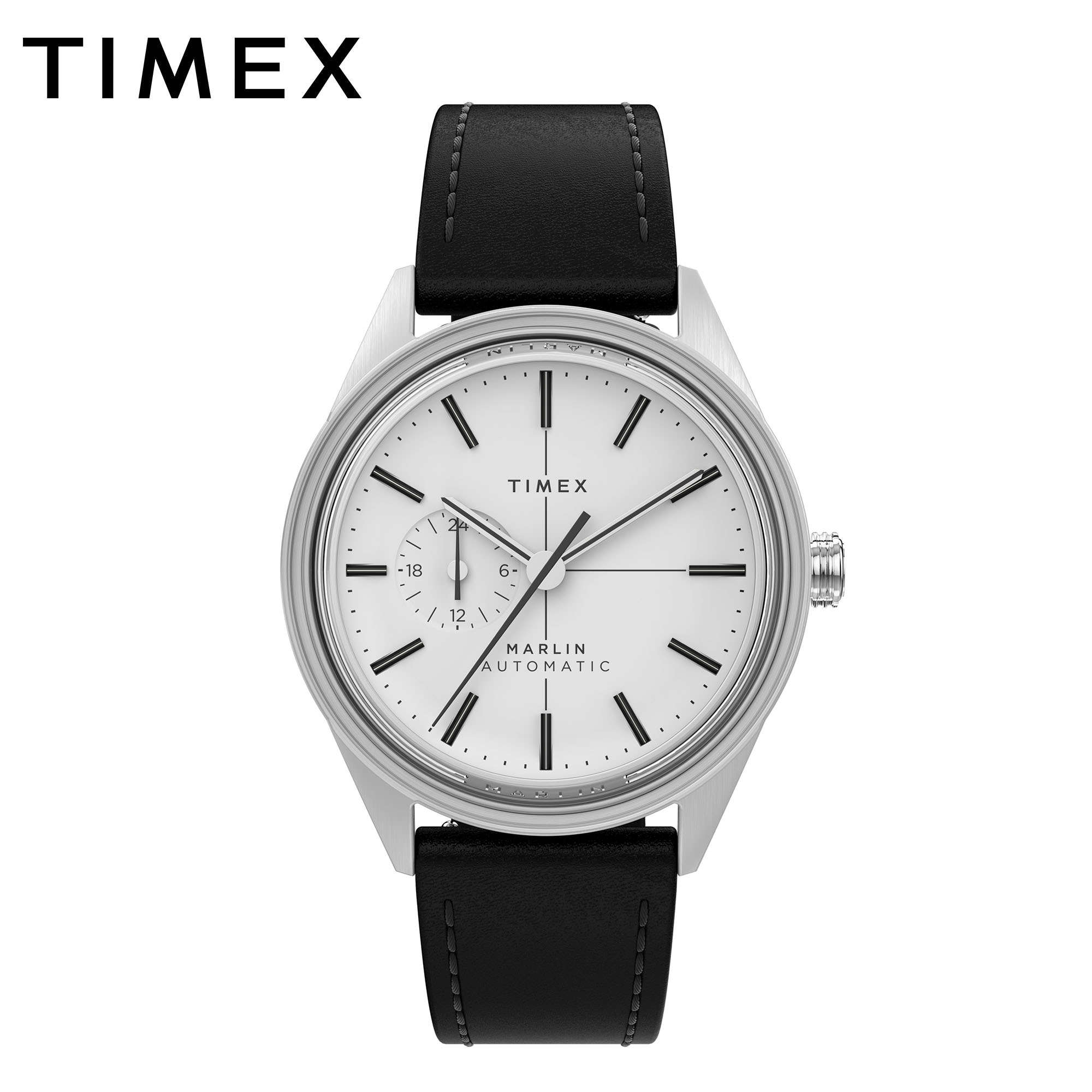 Timex Marlin® Jet Automatic Blue Fabric Analog Automatic Watch For Men ...