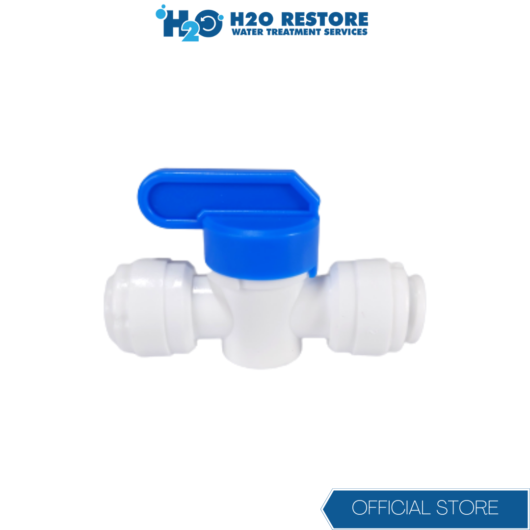 Hand Valve Tube Diameter 3/8" for Reverse Osmosis Fittings Quick ...