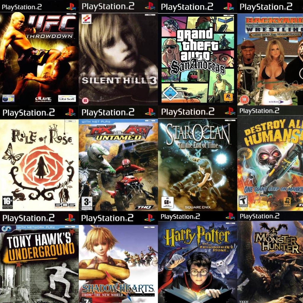 BEST SALE!☫ PS2 Playstation2/PS2 Games Bundle Games for Playstation 2 ...