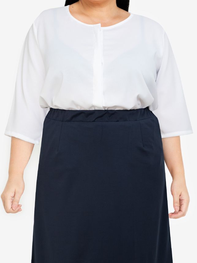 Maxine Plus Size Crepe Cover Ups - Stretch | Lazada PH