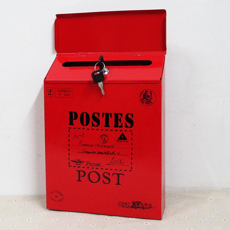 【Ready Stock】Letter Mailbox Post Box with Waterproof and Lockable Box ...