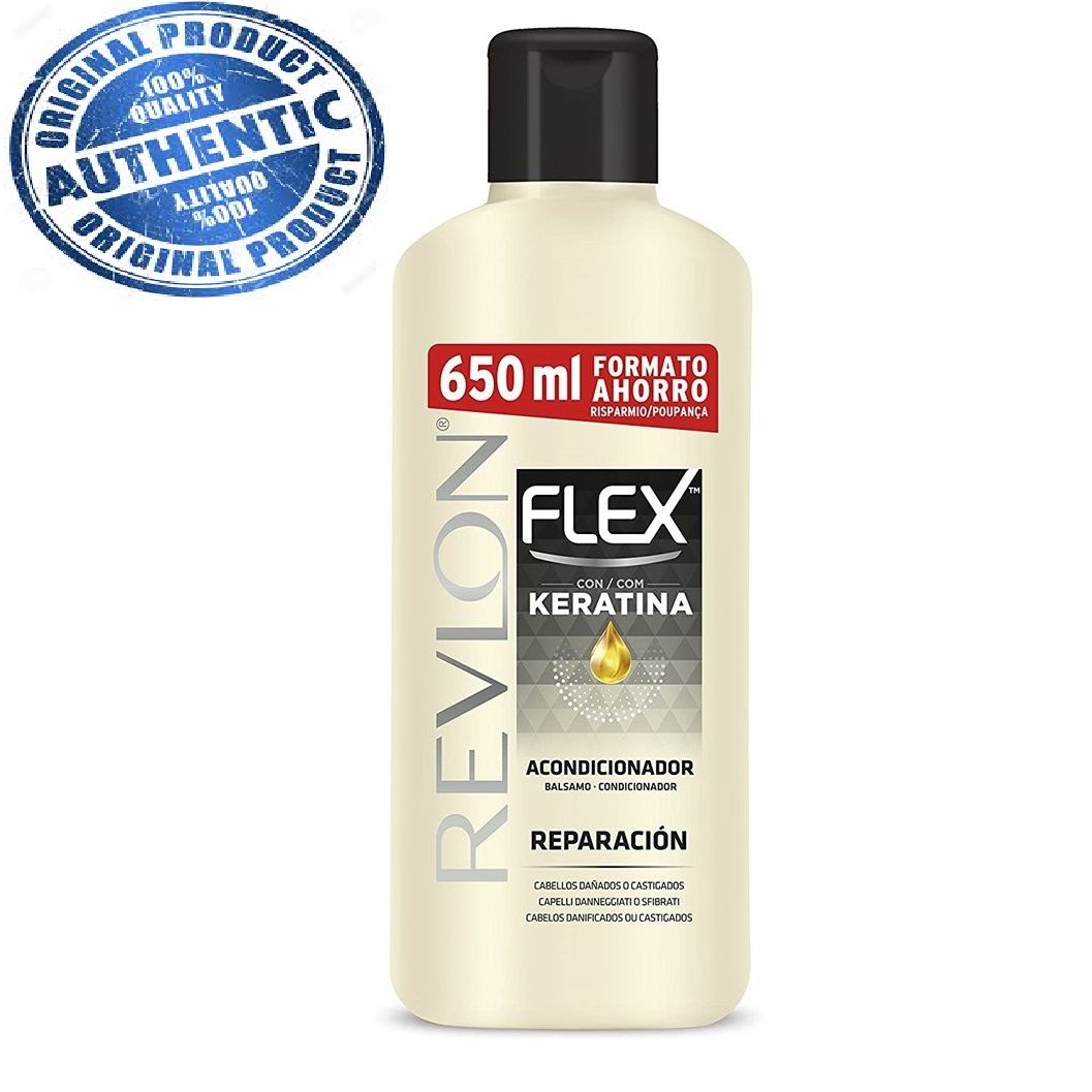 Revlon Flex Keratin Conditioner Repair 650ml Reparacion | Lazada PH