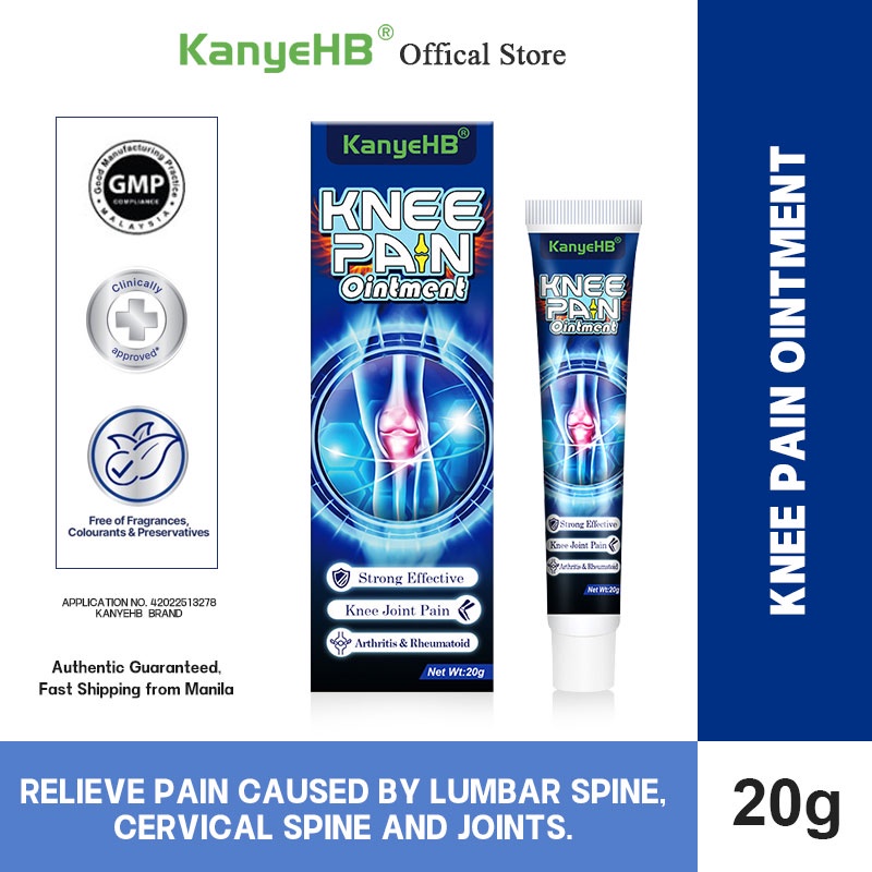 KanyeHB Pain Relief Cream Gout Ointment original Treatment joint knee ...