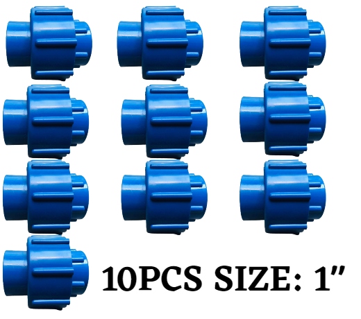 10PCS (1INCH 32mm) PVC Union Patente PVC Water Supply Live Connection ...