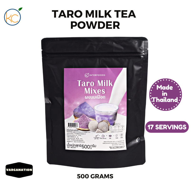 Taro Milk Tea Powder 500g - Instant Powdered MilkTea Drink - From ...