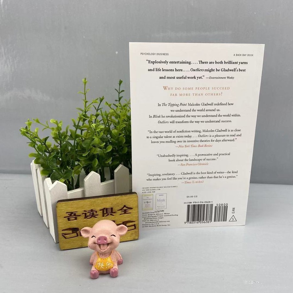 New book english book Outliers: The S of Sss Psychology Popular Books Free gift (bookmark ...