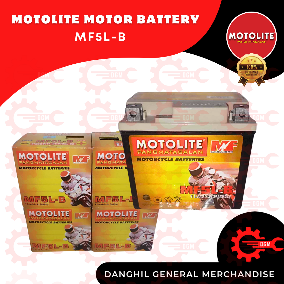 Motolite MF Motorcycle Lead-Acid Batteries | Lazada PH
