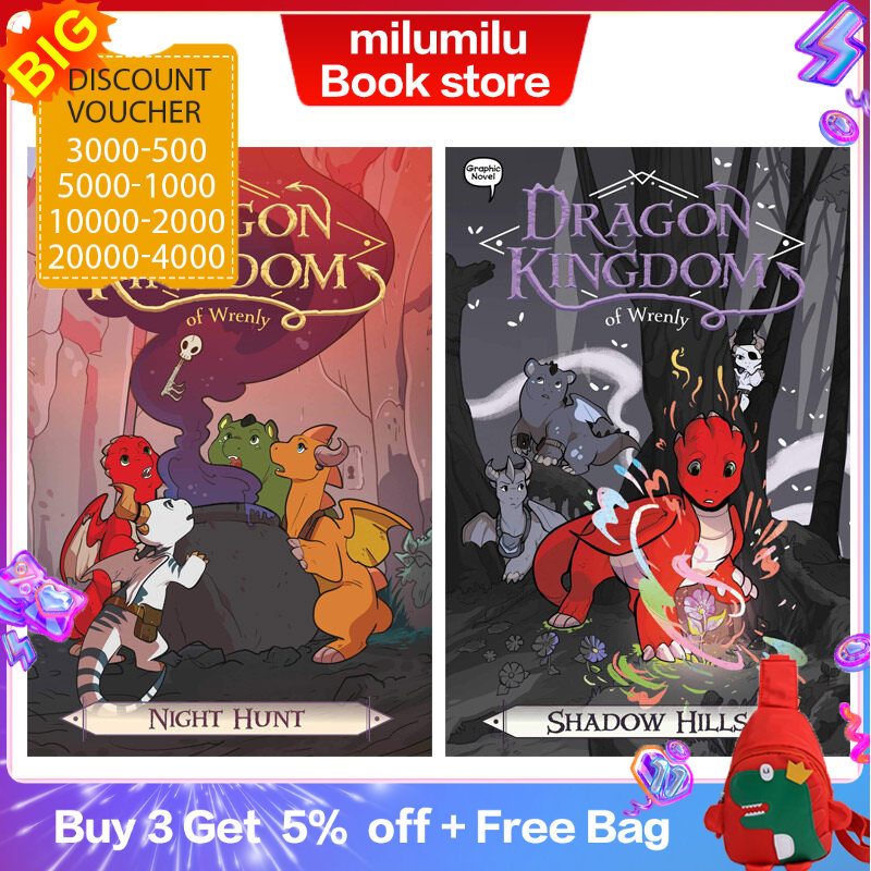 Milumilu Dragon Kingdom of Wrenly Original English Books Children's ...