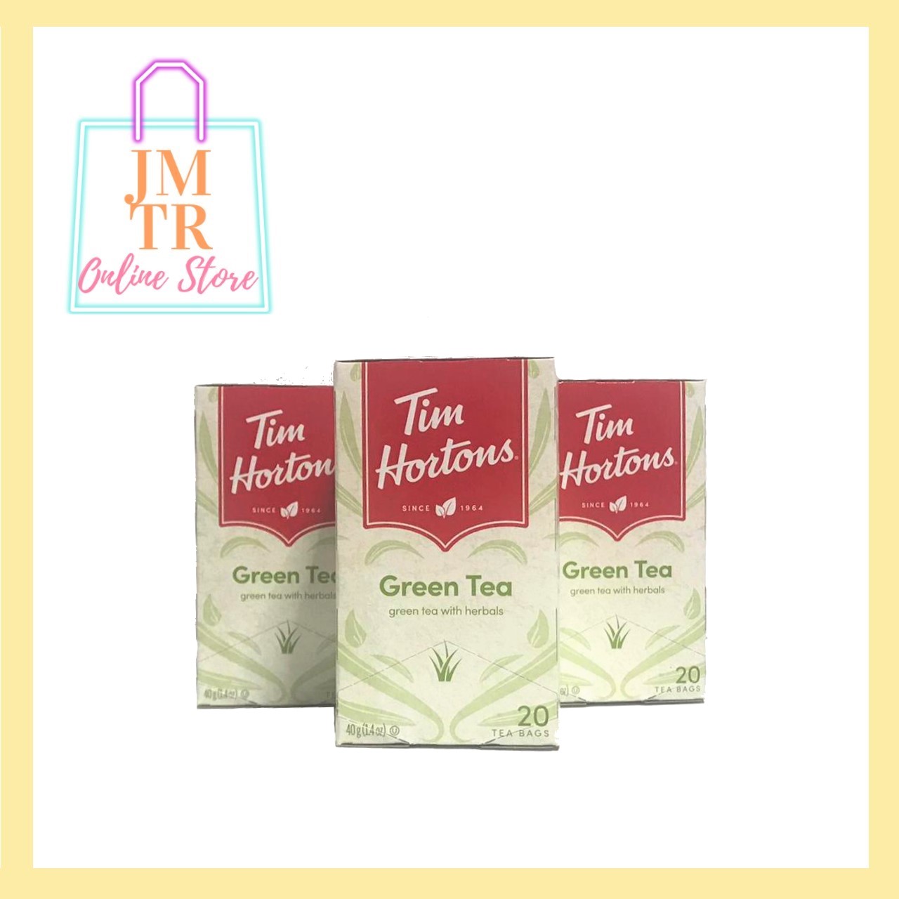 Tim Hortons Green Tea (20 Tea Bags) | Lazada PH