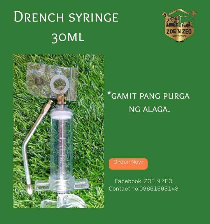 30 ml DRENCH SYRINGE W/ nozzle and needle | Lazada PH